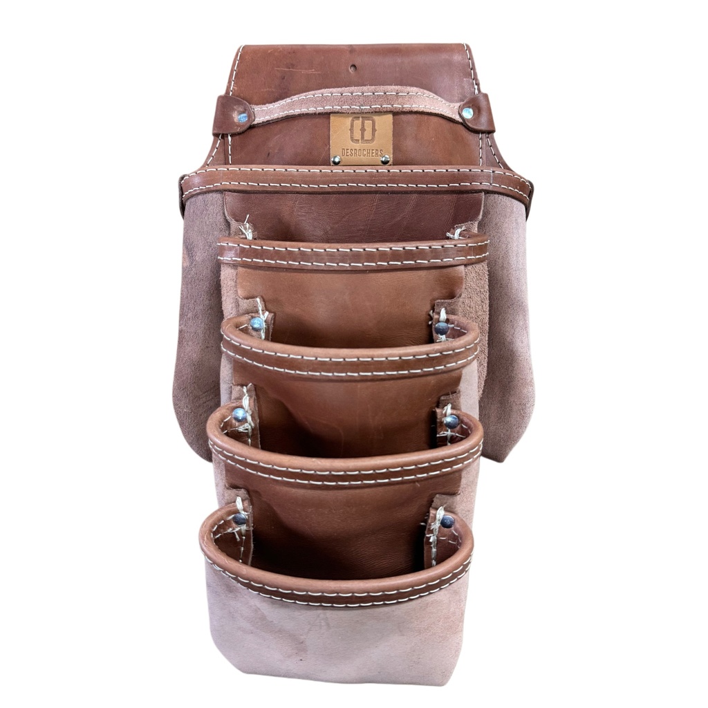 Sac à Clous DM-356, Tan. | Les Cuirs Desrochers